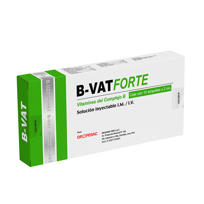 B-VAT FORTE Solución Inyectable – FarmaMeddix